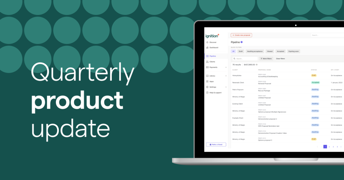 Quarterly product update: Say hello to new features that help you…