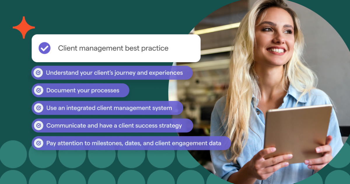 5 Client management best practices to improve your client retention